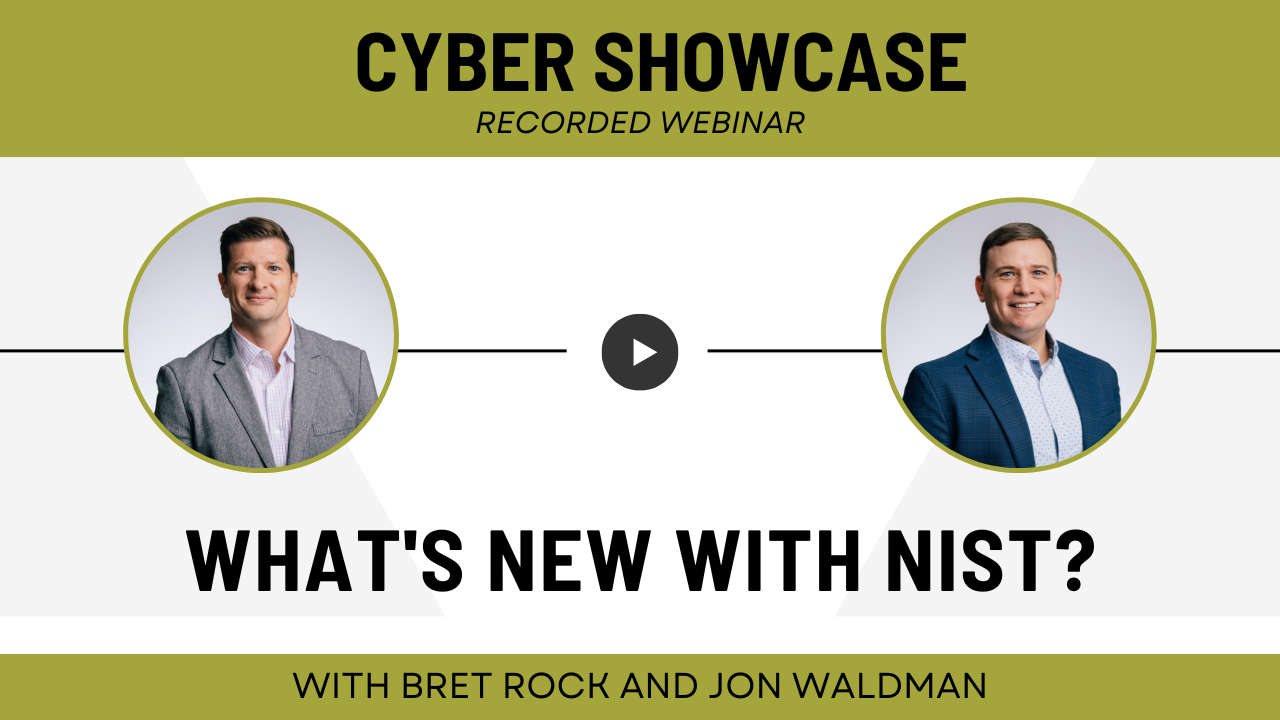 Cyber Showcase Webinar What S New With Nist